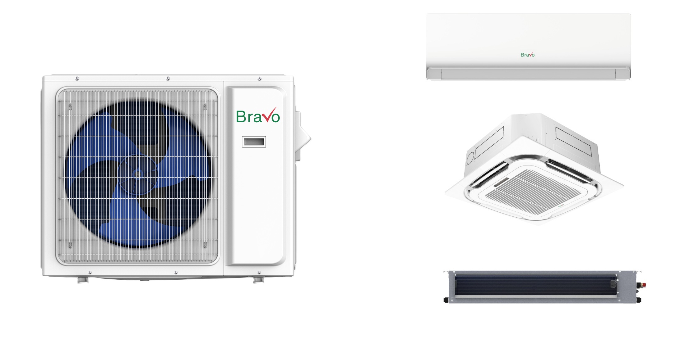 Bravo R32 Multi 2-5 Zone Mini Split Heat Pump (-13°F) - Custom Build