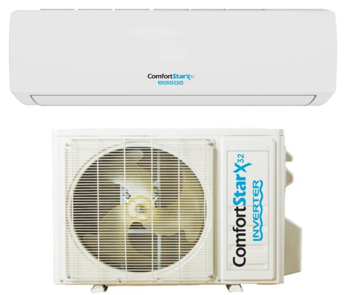 ComfortStar 24000-Btu 17 SEER2 Mini Split Air Conditioner (Cool Only ...