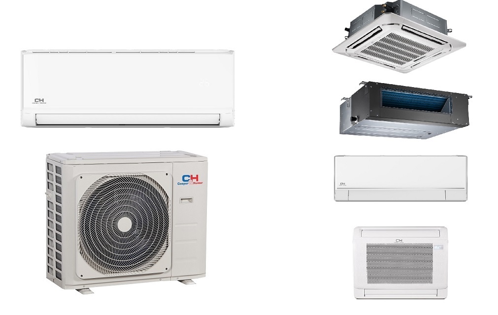 C&H 12000 BTU Mini Split Air Conditioner - Heat Pump - CH-ES12-230VO