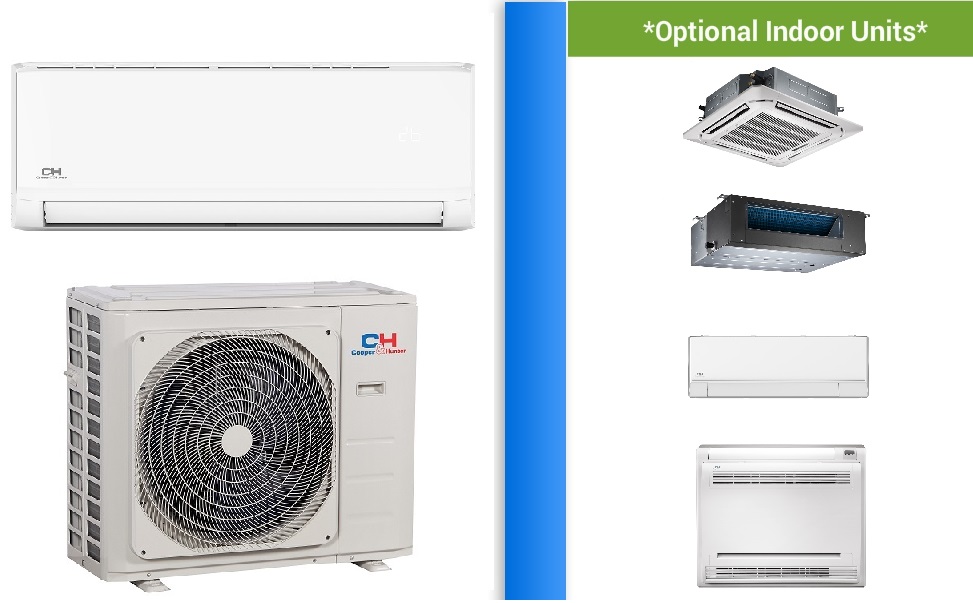 C&H 12000 BTU 22.2 SEER Mini Split Hyper Heat Pump AC