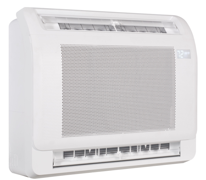 Midea 12000 Btu Floor Console Mini Split AC Unit, Heat Pump (-13°F ...