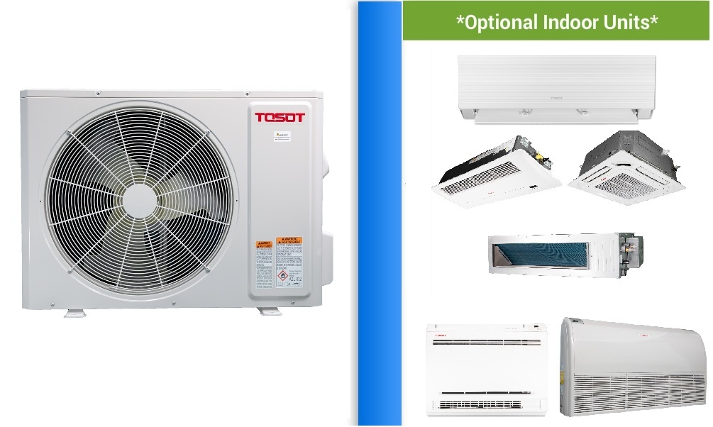 TOSOT Multi Zone Mini Split Hyper Heat Pump (-22°F) R32