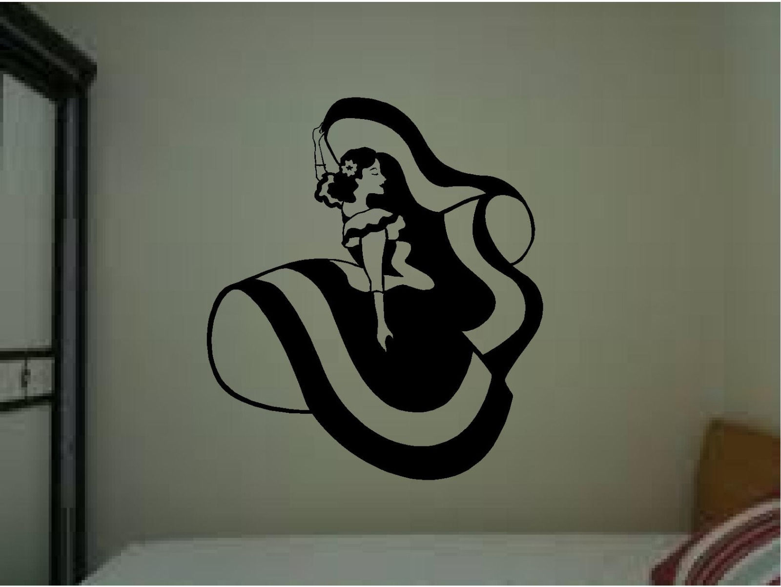 Latin Dancer Wall Sticker Wall Art Vinyl Decals Wall Decor Hispanic ...