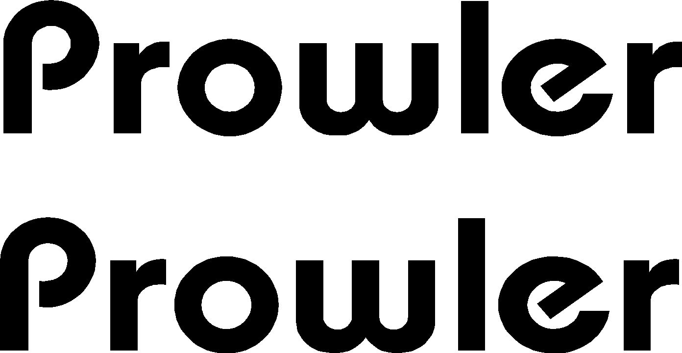 Prowler 2 pc Camper RV Vinyl Decal Sticker Camper Graphics Stickers