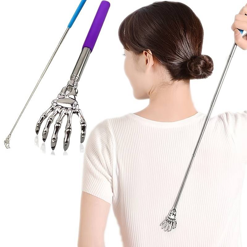 Back Scratcher Retractable Telescopic Claw Massager Itch Relief Portable UK