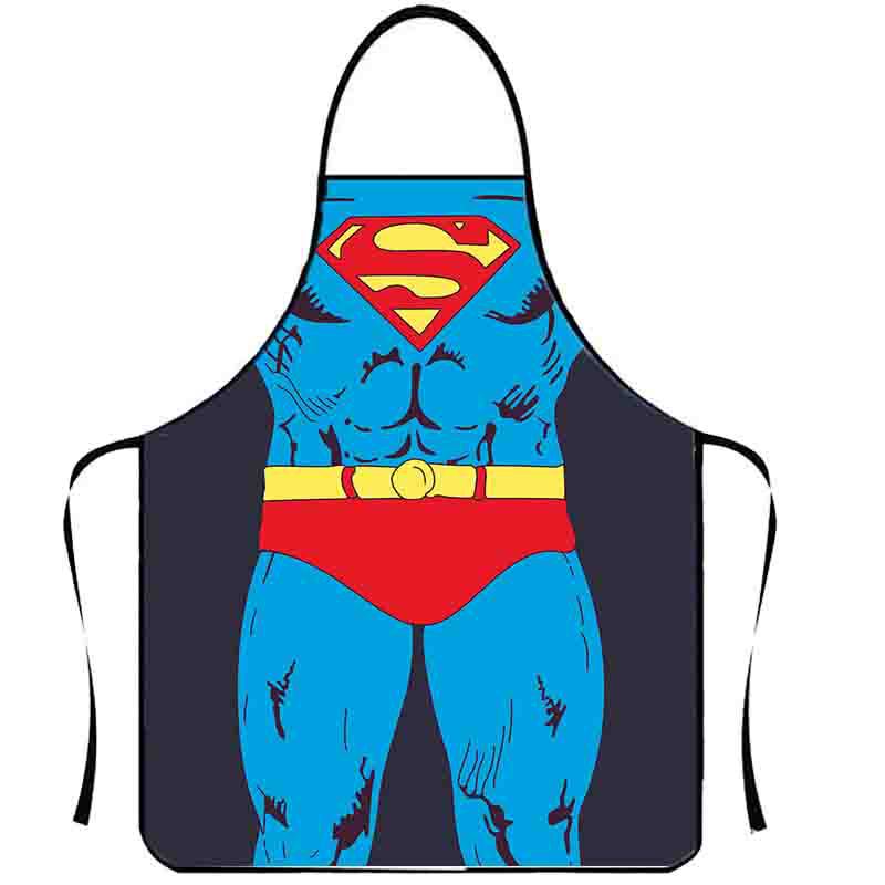 Superhero Apron Chef Cooking Novelty Kitchen Bbq Funny Marvel Avengers ...