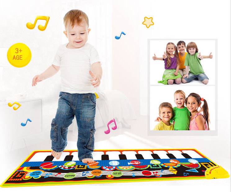 Musical Piano Mat Early Educational Musical Mat 10 Keys Melodies 8 ...