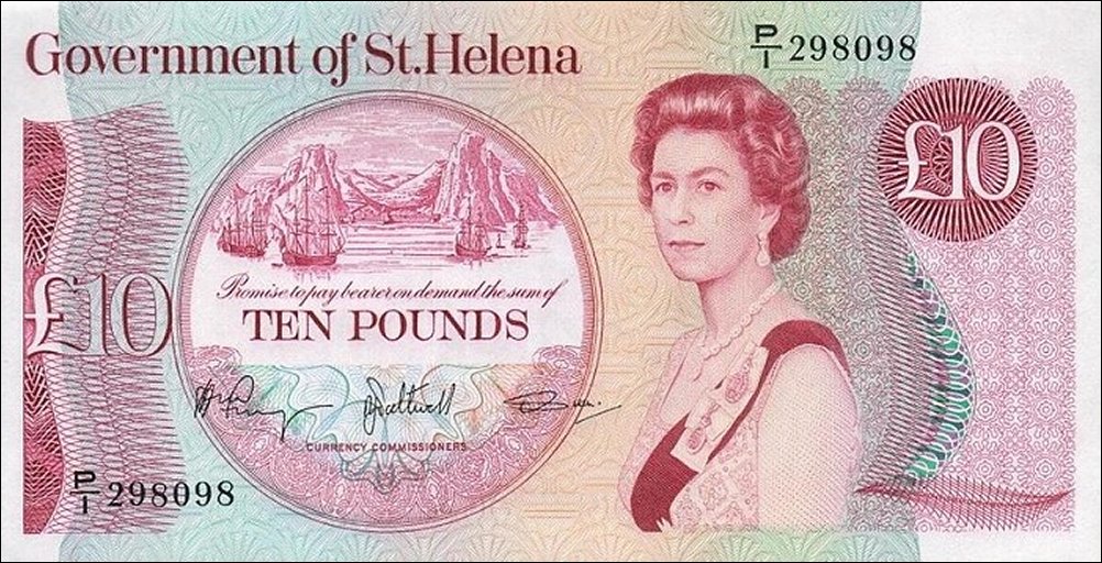 Saint Helena - 10 Pounds - 1985 - P8b - B304b