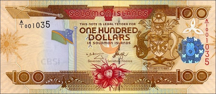 Solomon Isl. - 100 Dollars - 2006 - P30 - B220a