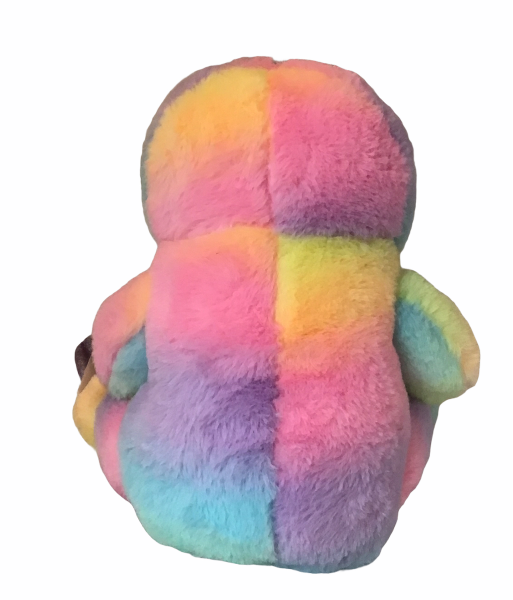 Fiesta Toy Rainbow Sherbet Plush Sloth Stuffed Animal Sparkle 11"