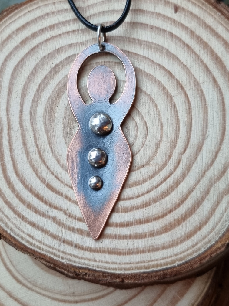 Triple Aspect Goddess Pendant