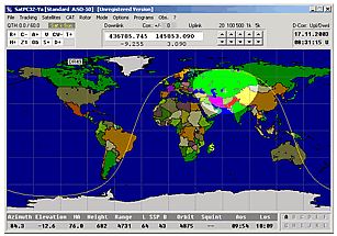 SATPC32 - Satellite prediction software