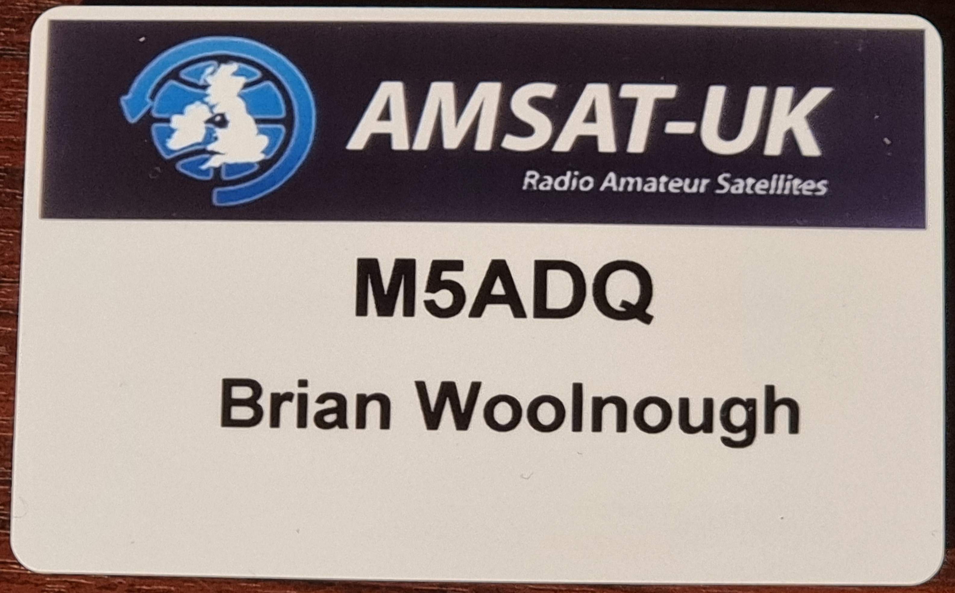 AMSAT-UK Badge