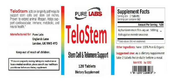 TeloStem Telomere and Stem Cell Support Formula