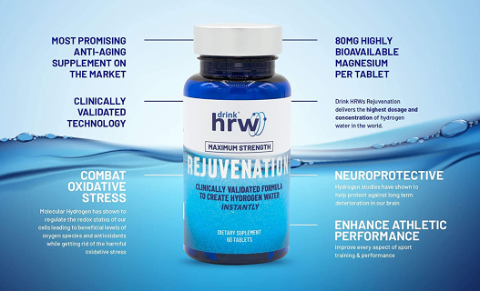 RejuvenationActive H2 Hydrogen Water