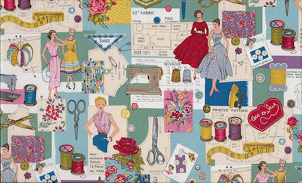 Sew Retro - Montage