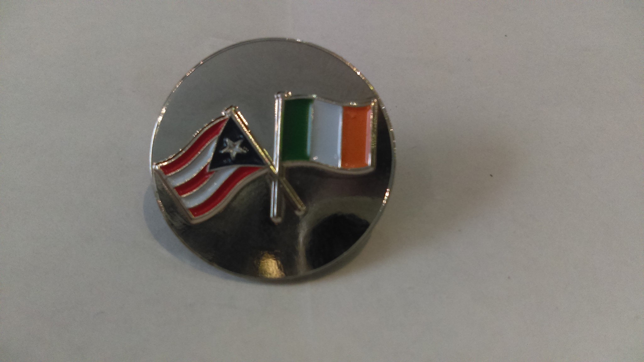 puerto rican ireland solidarity badge