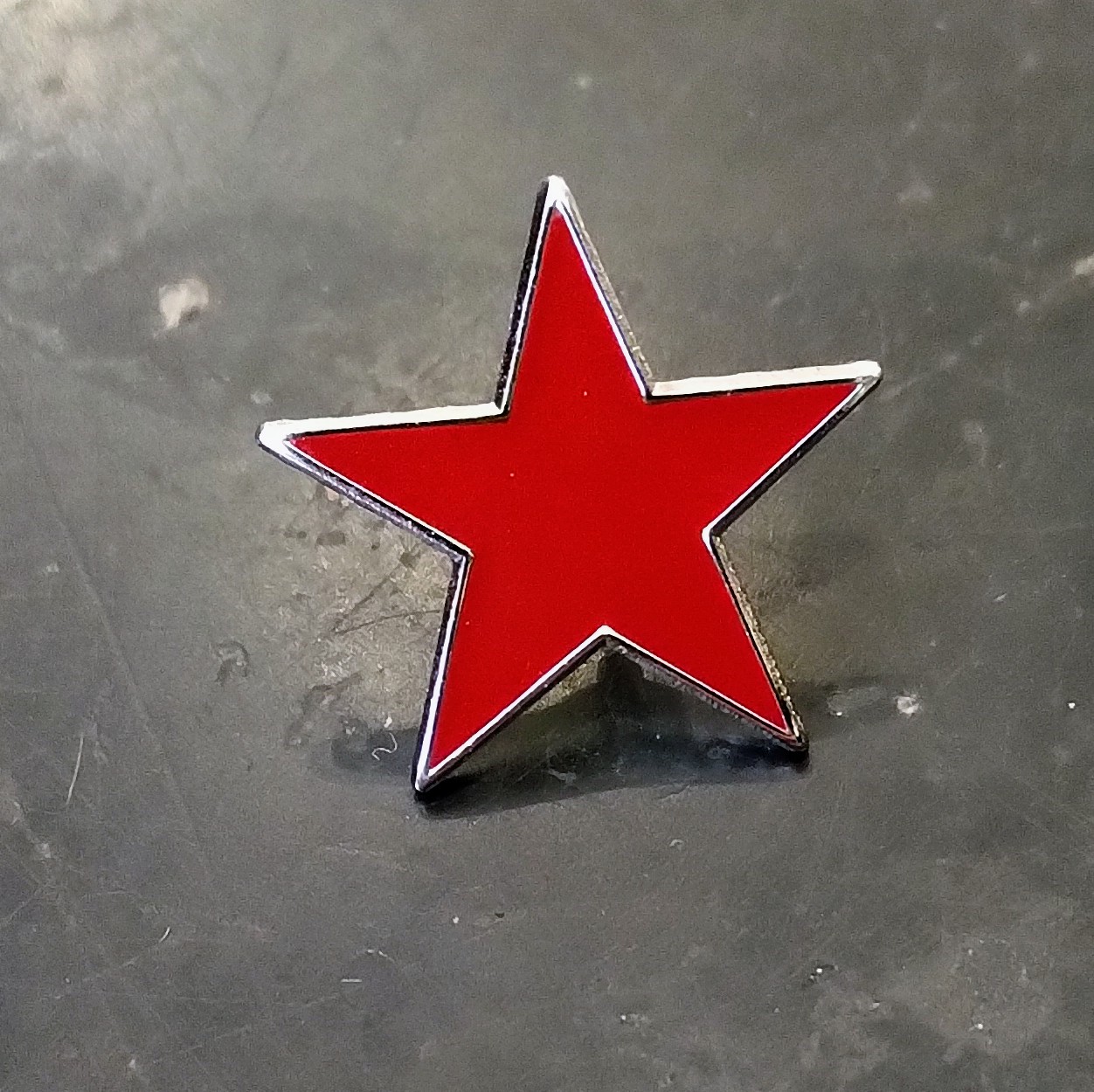 Red Star Pin
