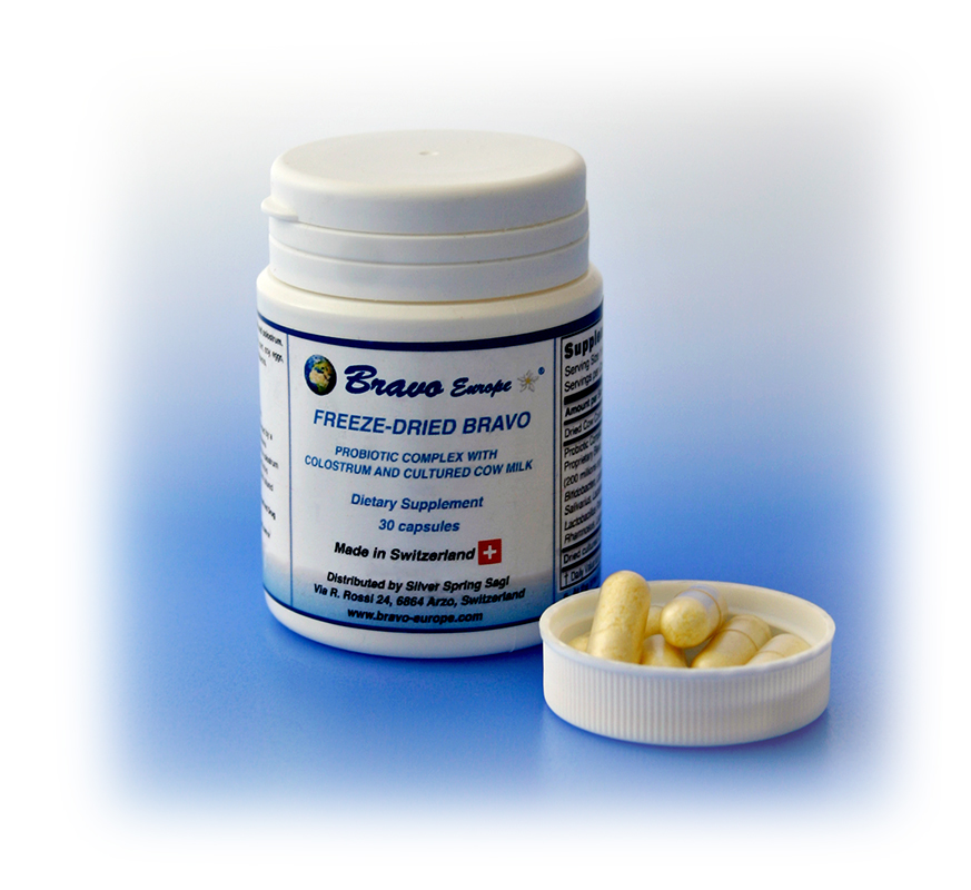 Bravo probiotic Concentrate Capsules 30 day supply Probiotics