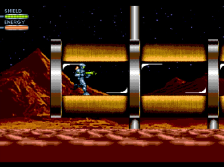 Life on Mars for the Sega Genesis (classic European cover)