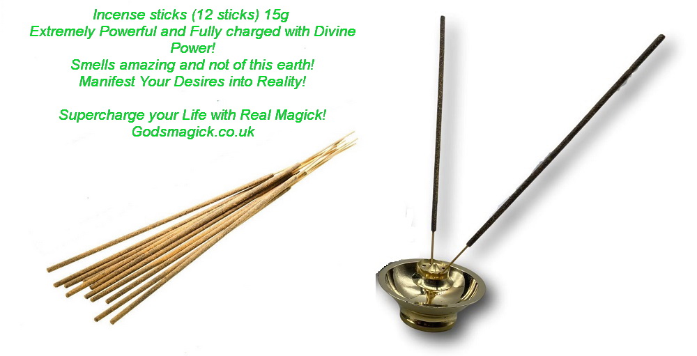 Magickal Incense Sticks-(12 sticks) 15g
