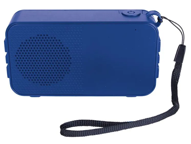 2 Blue Bluetooth Speakers