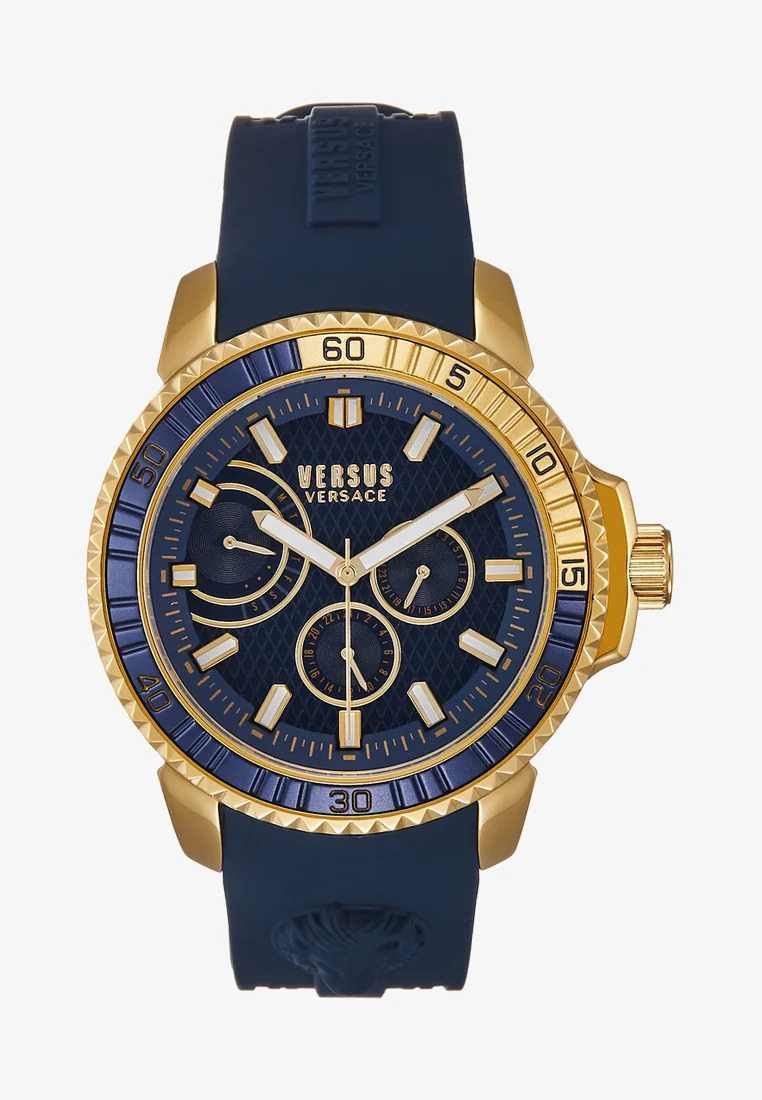 Versus VSPLO0219 Men's Blue Silicone Strap Watches