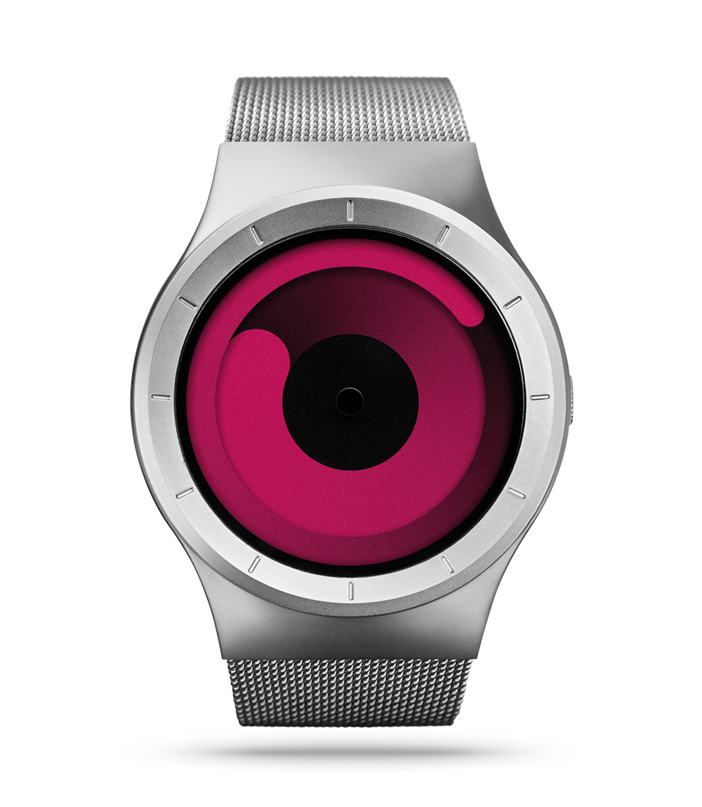 MERCURY Chrome / Magenta Watch