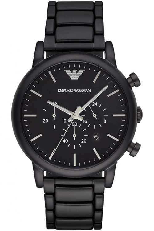 Emporio Armani AR1895 Mens Black Ion Plated Watch
