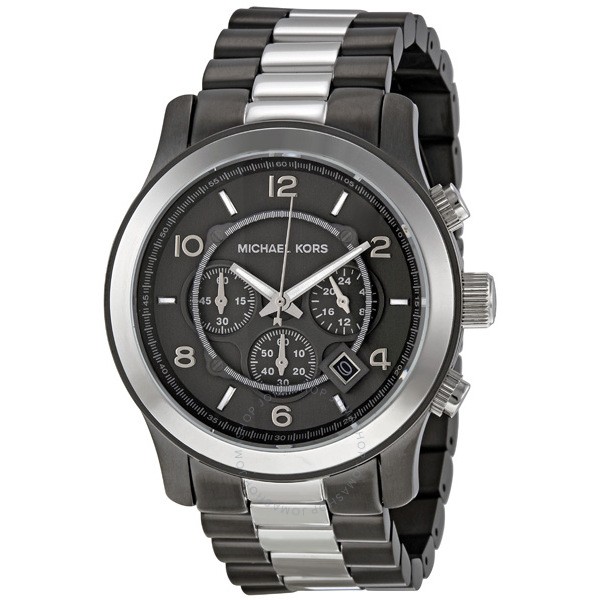 Michael Kors Watches MK8182 Mens Carbon Coated Steel Watch