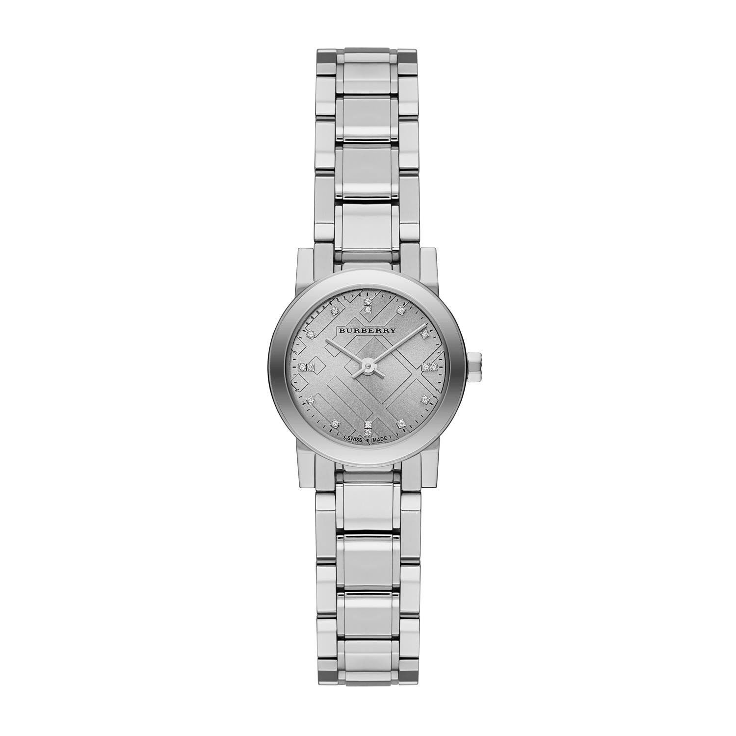 Burberry BU9230 Classic Silver Dial Stainless Steel Ladies Watch