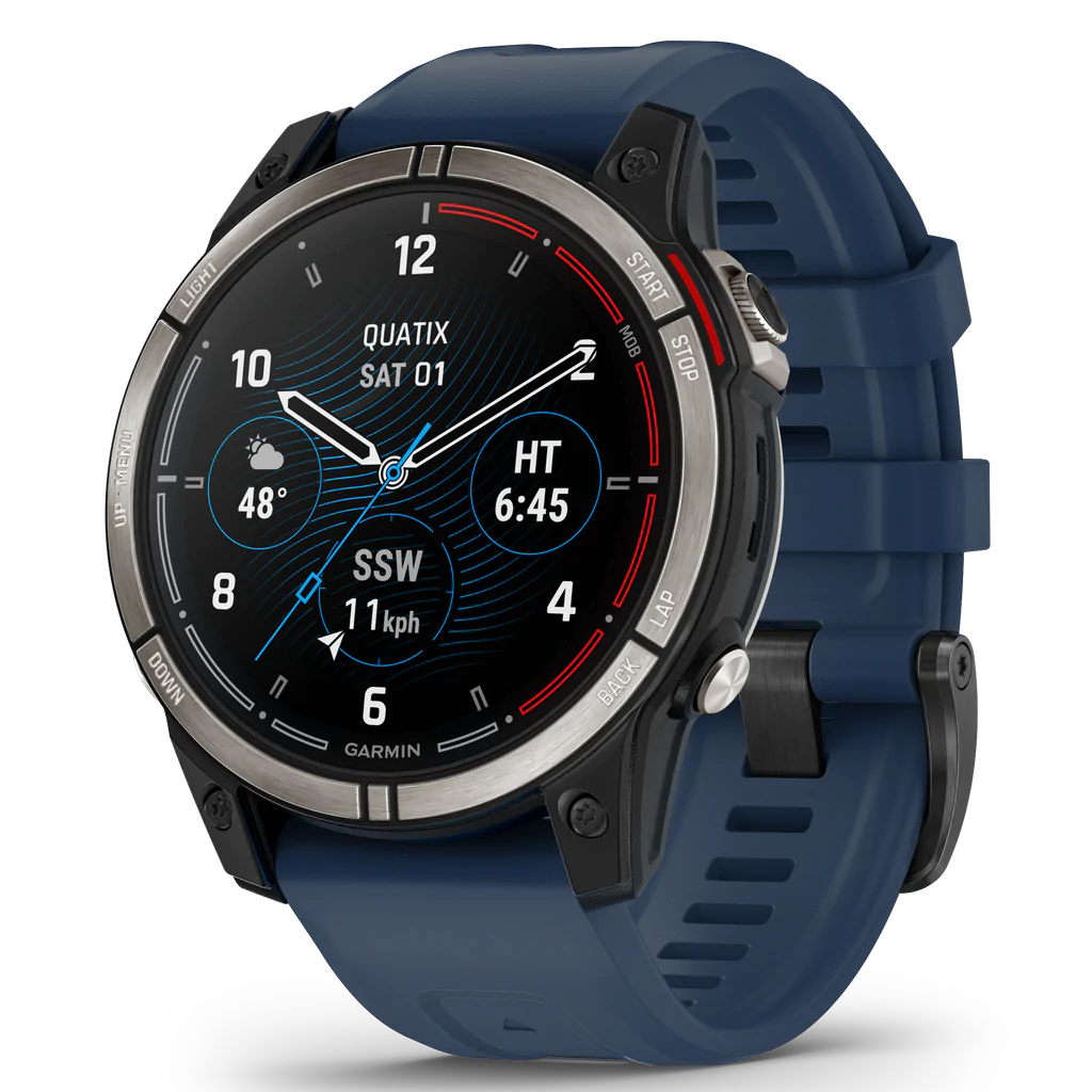 Garmin Quatix® 7 Sapphire Edition Amoled Black Titanium Smartwatch 010 ...