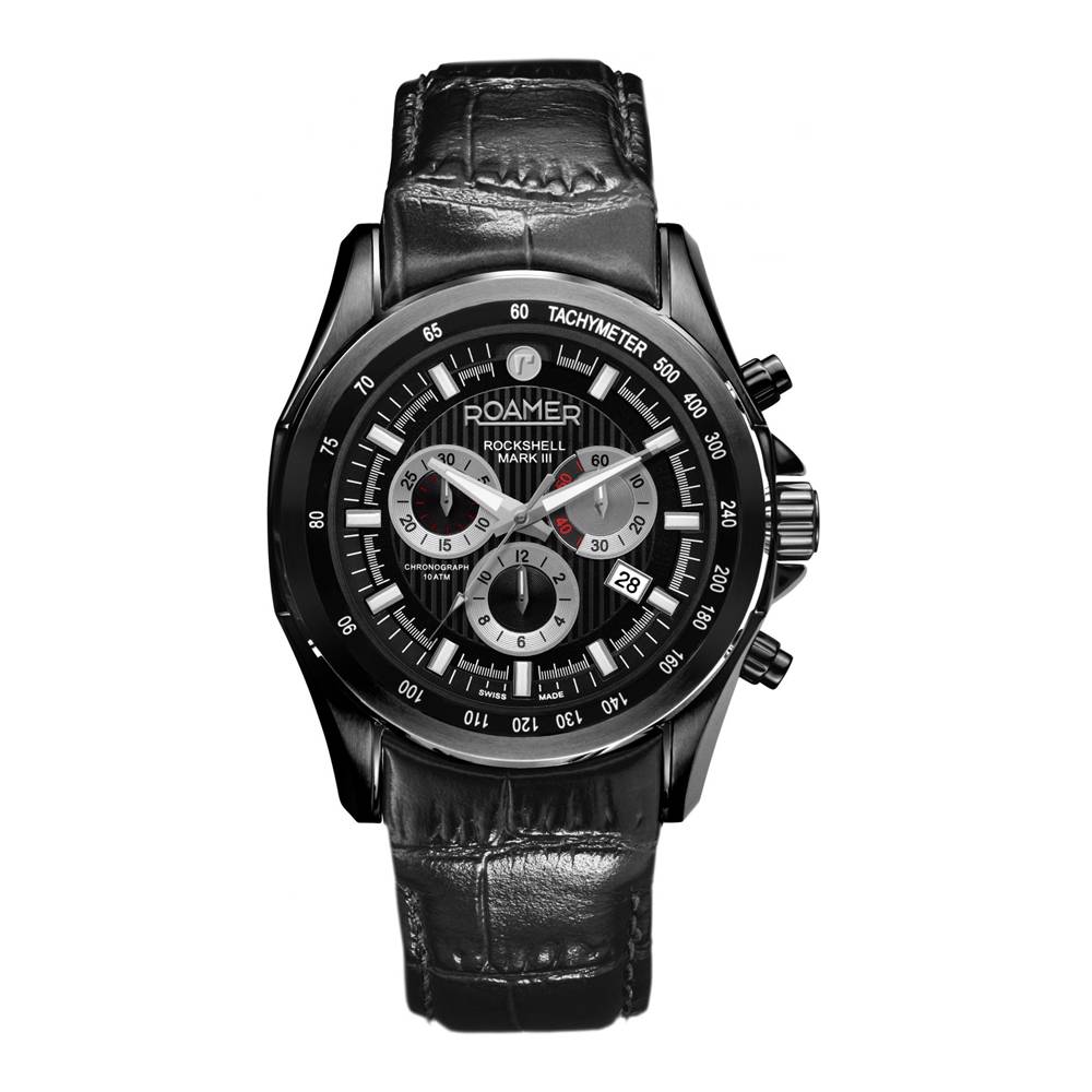 Roamer Rockshell Mark III 220837425502 Mens Watch Chronograph