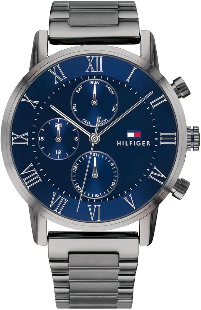 Tommy Hilfiger 1791456 Grey Stainless Steel Watches For Men