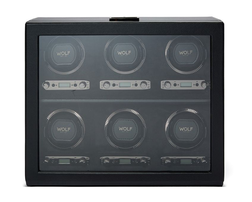 BRITISH RACING 6 PIECE WATCH WINDER / 792402