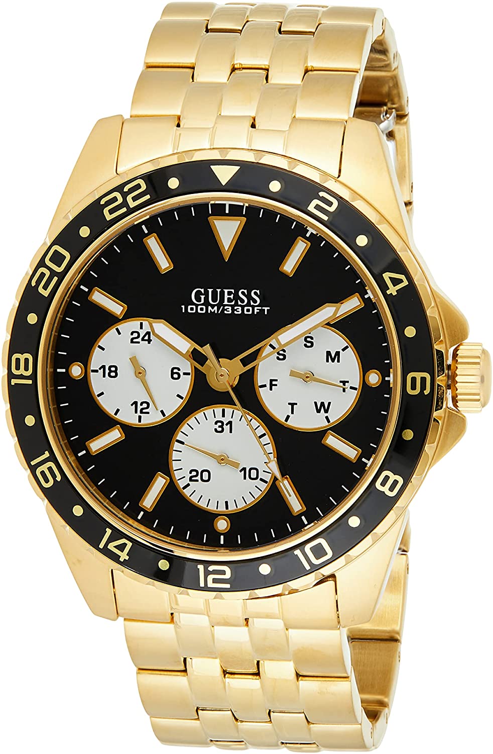 Guess W1107G4 Men's Gold Tone Stainless Steel Watches