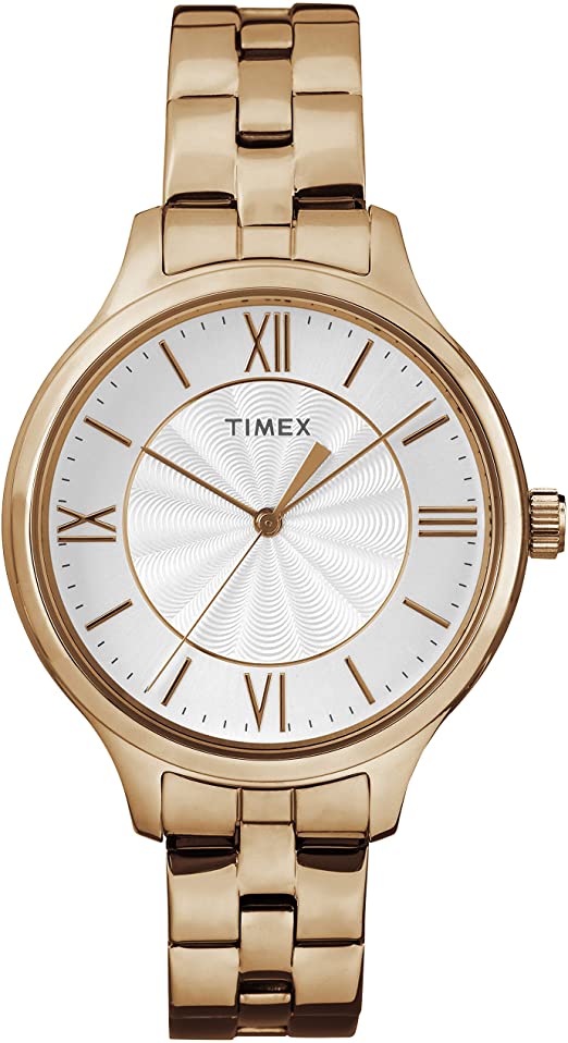 Timex TW2R28000 Women's Rose Gold Stainless Steel Watches