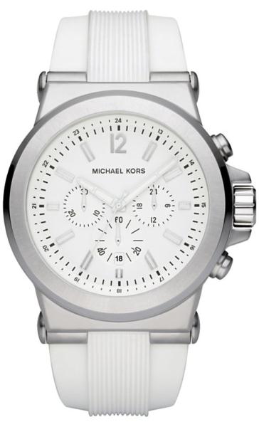 Michael Kors MK8153 Mens White Watch