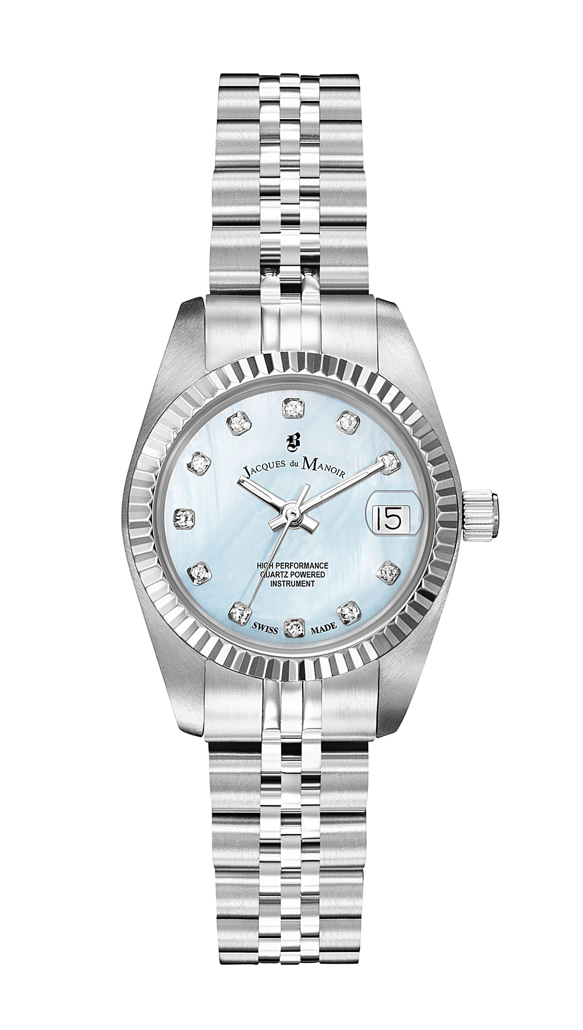 Jacque Du Manoir NRO.48 Women's Silver Stainless Steel Watches