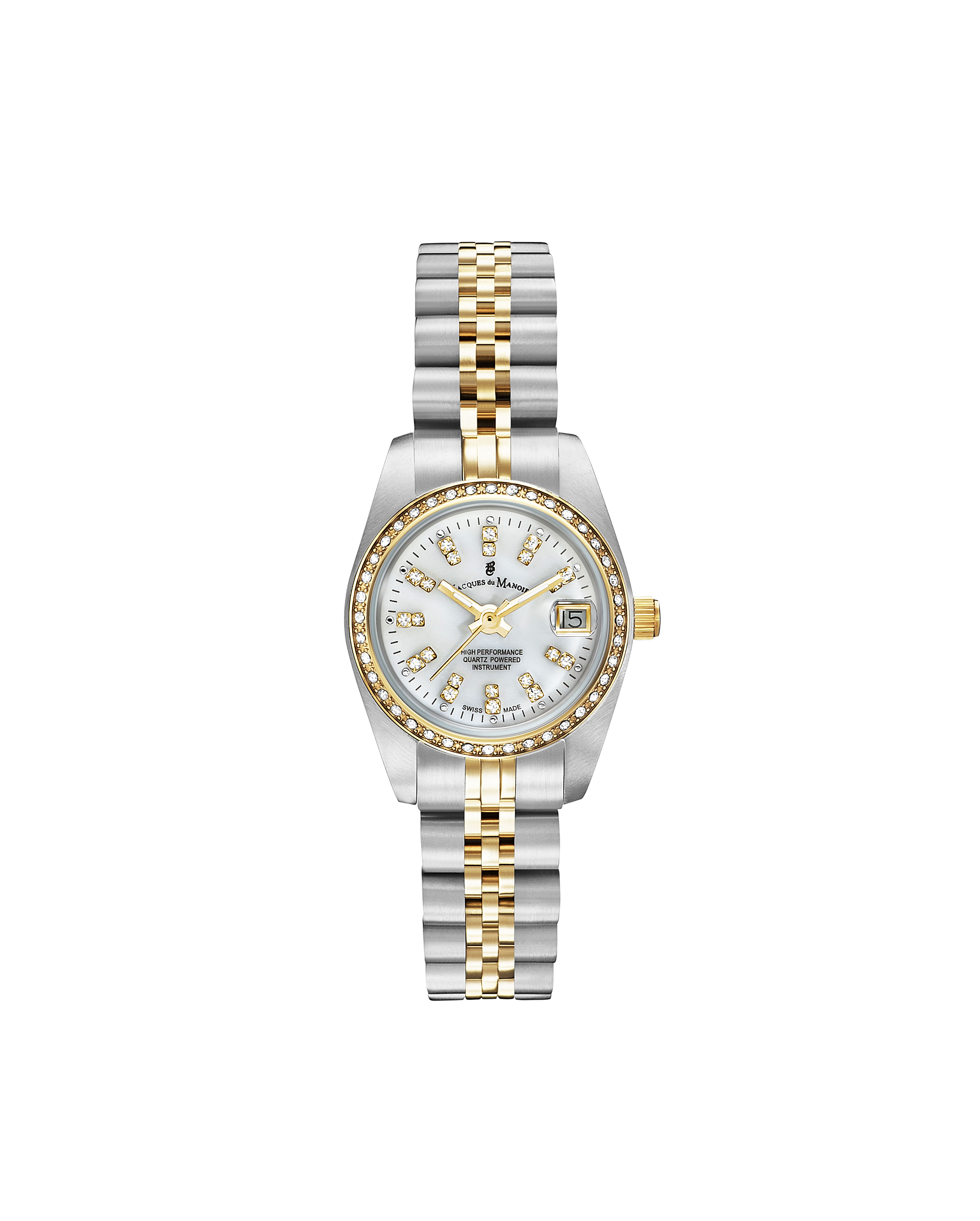 Jacque Du Manoir NROP.08 Women's Two-tone Stainless Steel Watches