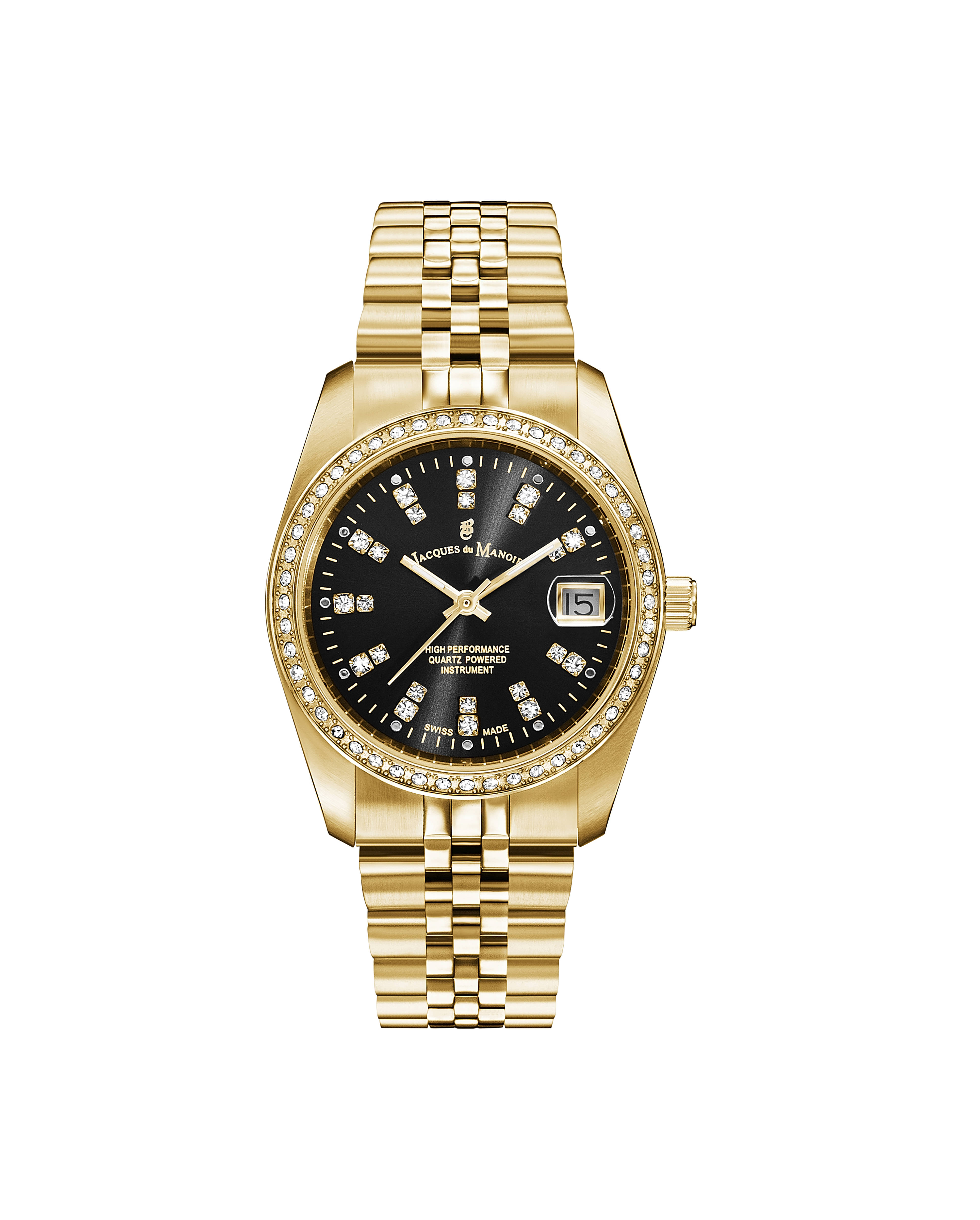 Jacque Du Manoir NRO.21 Women's Gold Stainless Steel Watches