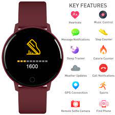 Reflex Active Series 09 Berry Smartwatch