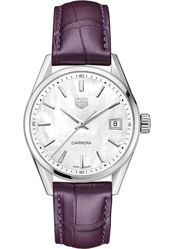 TAG Heuer WBK1311.FC8261 Women's Purple Leather Watches