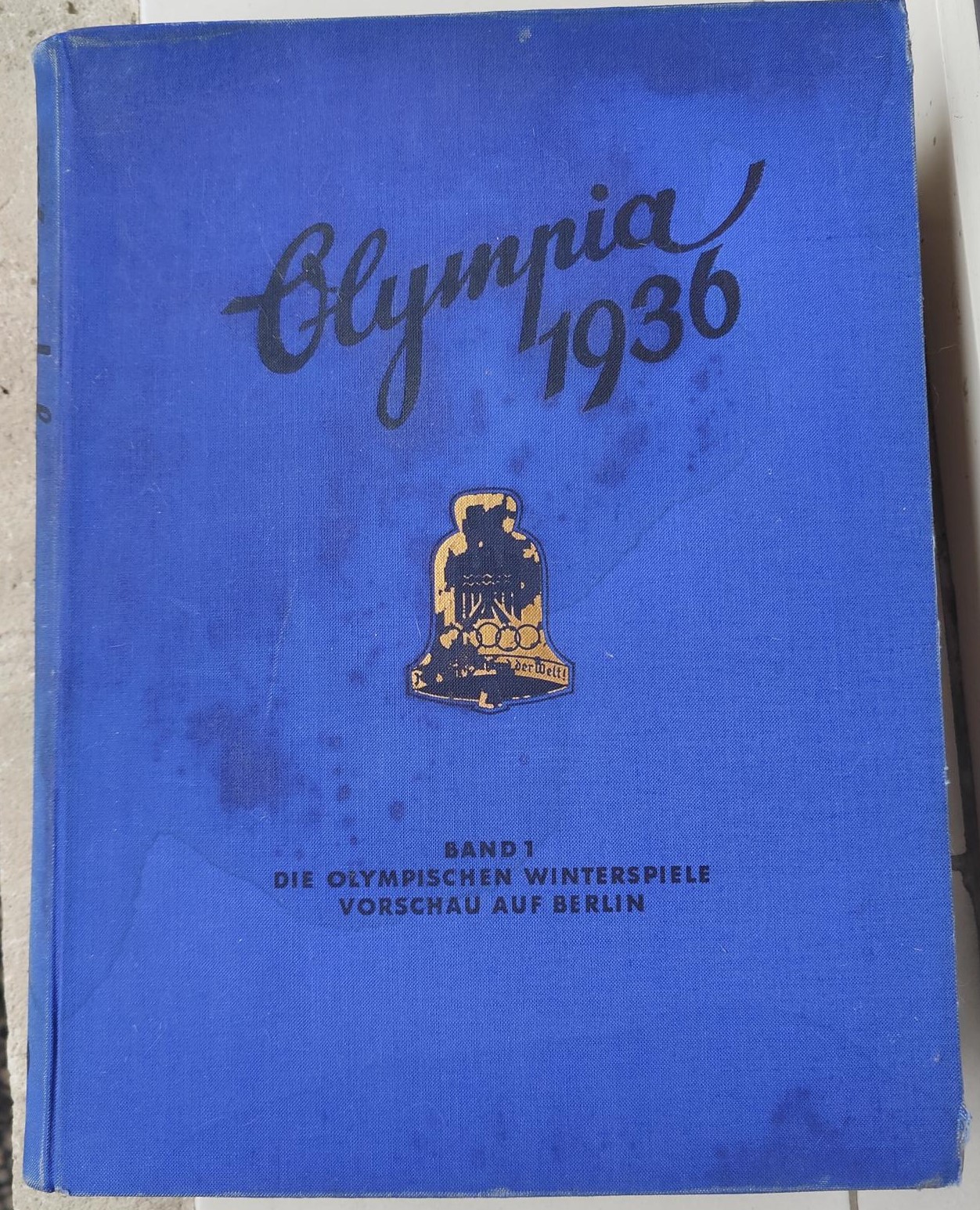 The nazi olympic games Berlin 1936 photobook Winter Games Garmisch ...