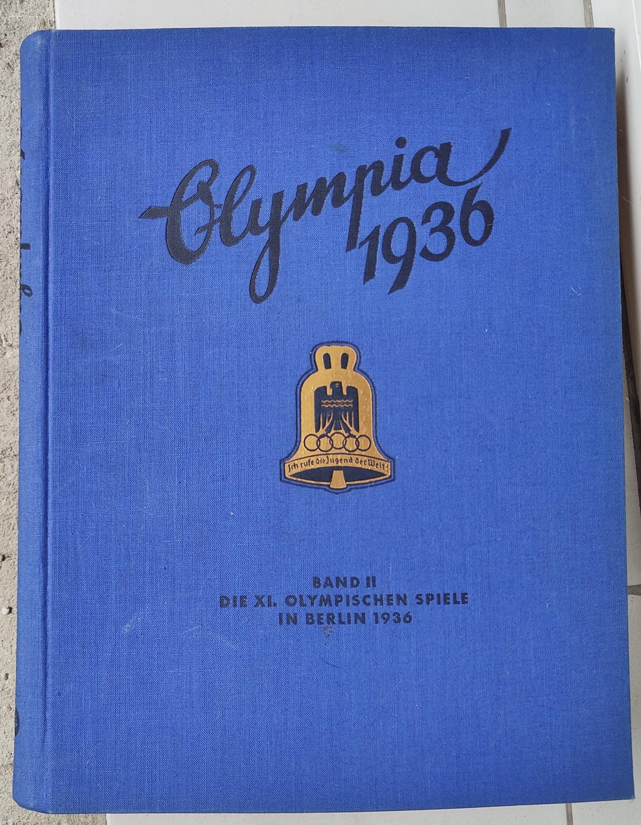 The nazi olympic games Berlin 1936 photobook Winter Games Garmisch ...
