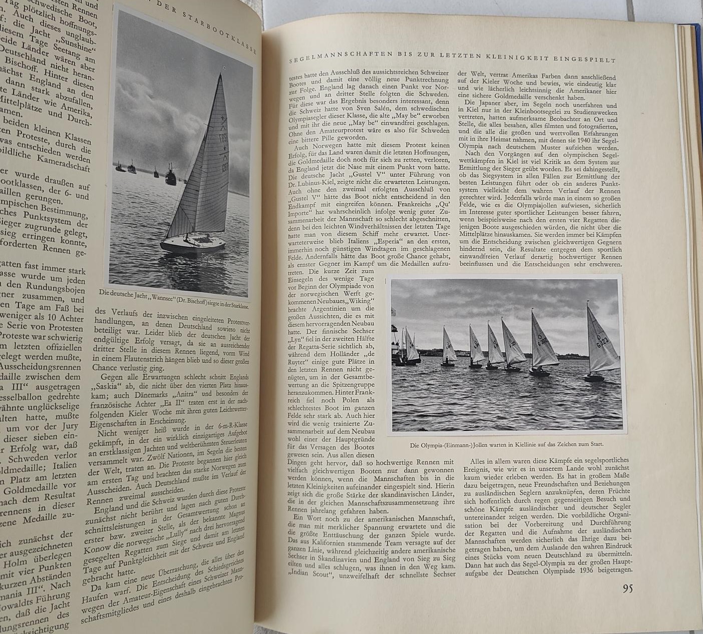 The nazi olympic games Berlin 1936 photobook Winter Games Garmisch ...