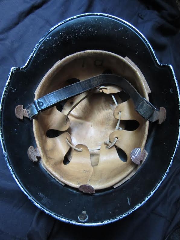 original german fire police helmet