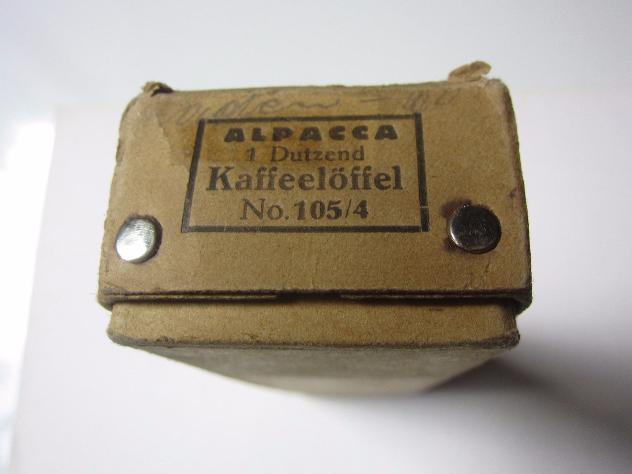 Original WW2 German tea spoons Kriegsmarine Alpacca