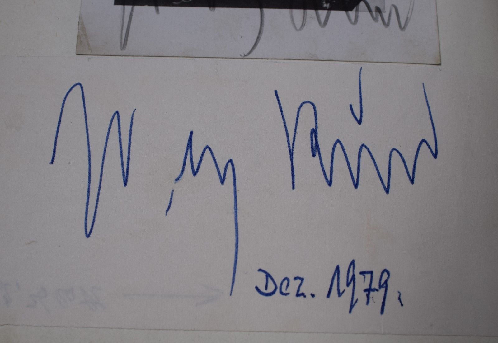 Hans Ulrich Rudel signature dedication History of the Germans