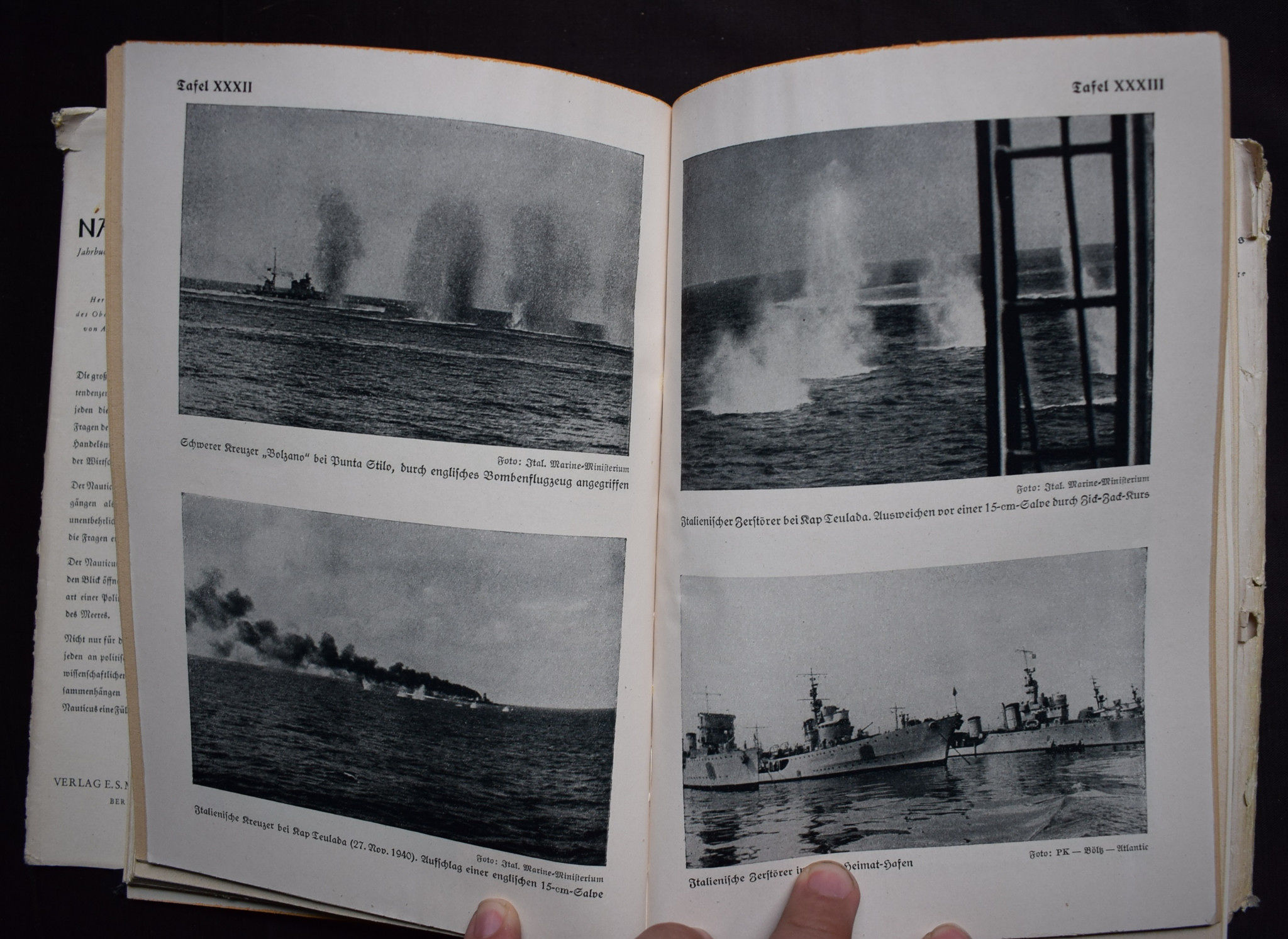 Original ww2 german books Nauticus 1941 1942 1943